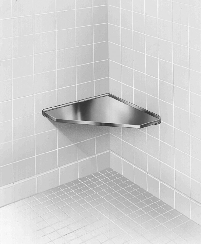 Bradley Stainless Steel Corner Shower Seat Part # 9541-000000 ...