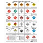 Hazardous Materials Placard Chart – 2-Sided, 8-1/2″ x 11″ – Hazardous ...